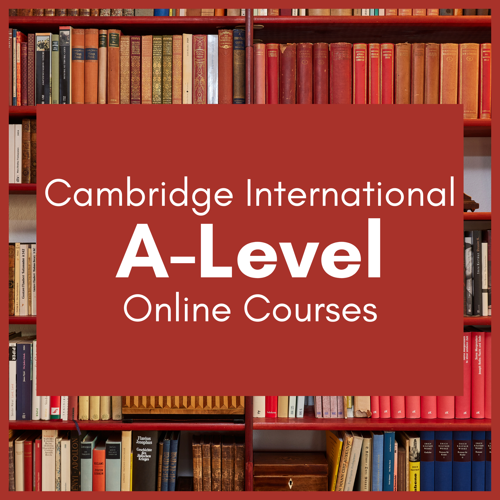 Cambridge International A-Level Courses – Budget School | Online ...